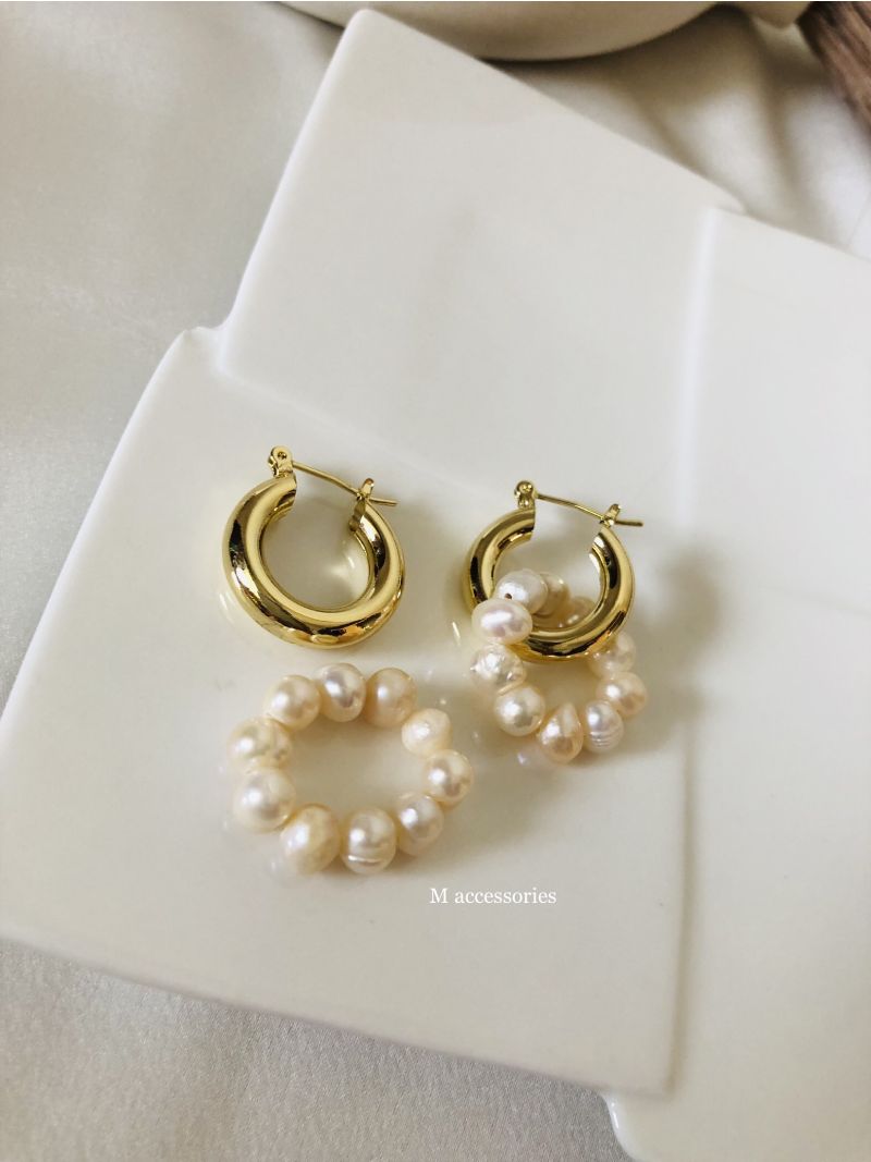 Pearl Ring Hoop - M Accessories